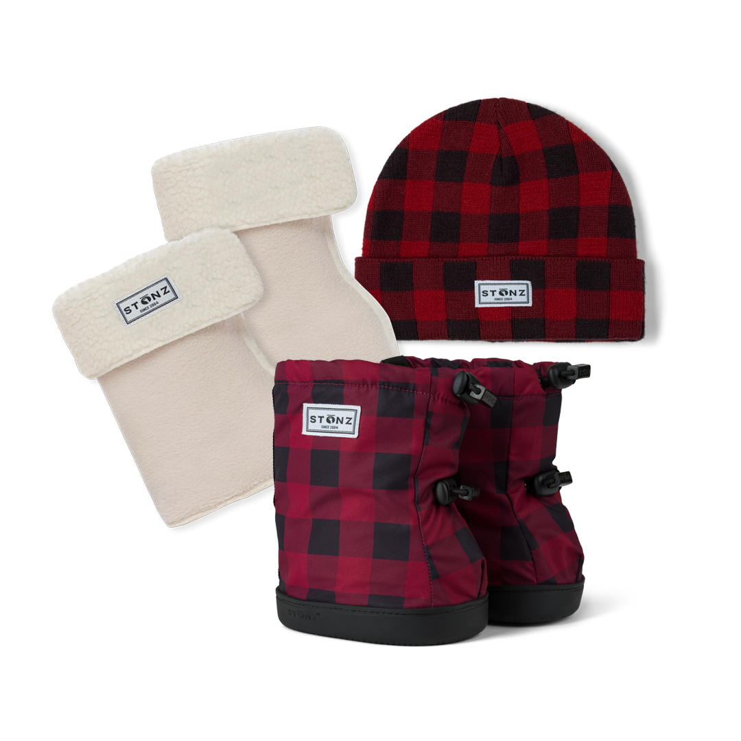 Soft-Sole Warm Winter Booties for Infants & Toddlers | Stonz